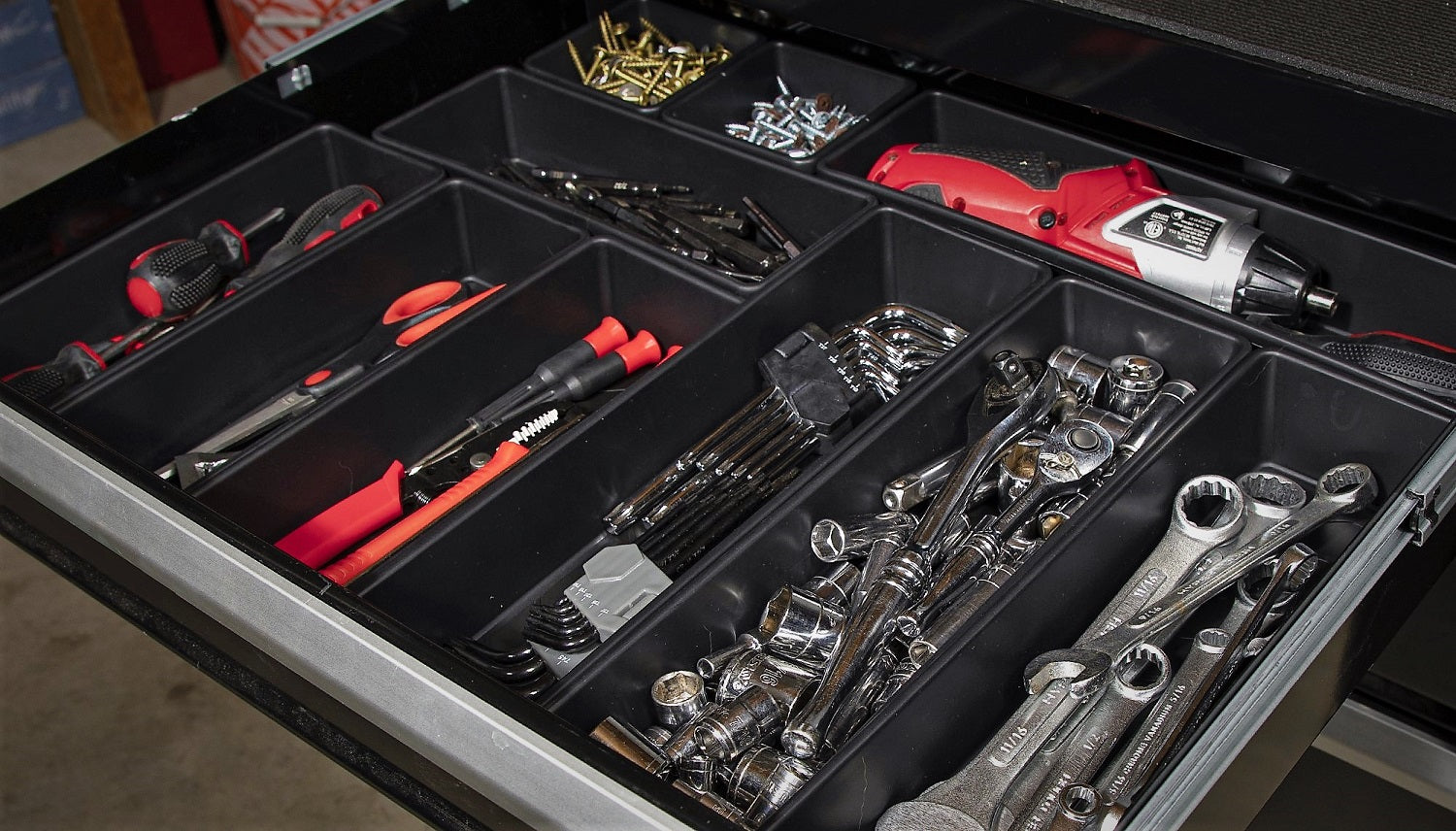 ONREVA Tool Box Organizers and Storage Tray Toolbox Organization ...
